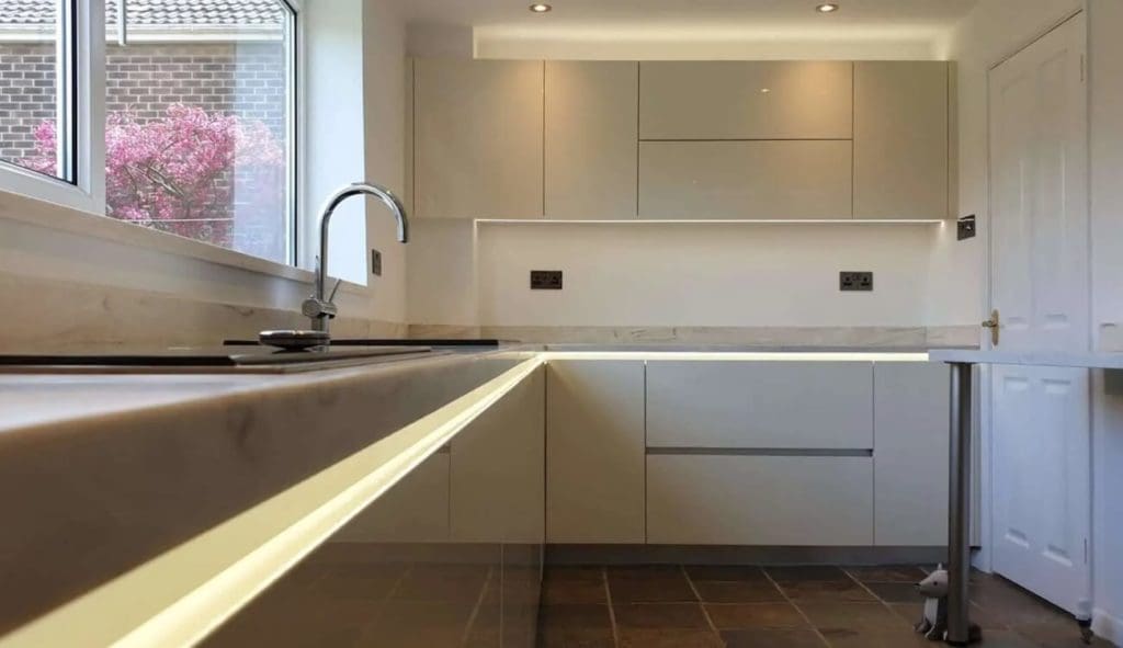 Handleless Kitchen Furniture in Otley Leeds: Modern Style Designs