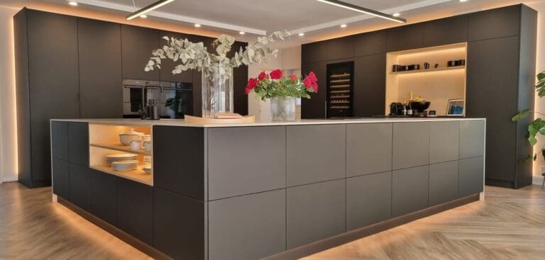 Fenix NTM Kitchens | Ultra Matt Bespoke Kitchen Furniture UK